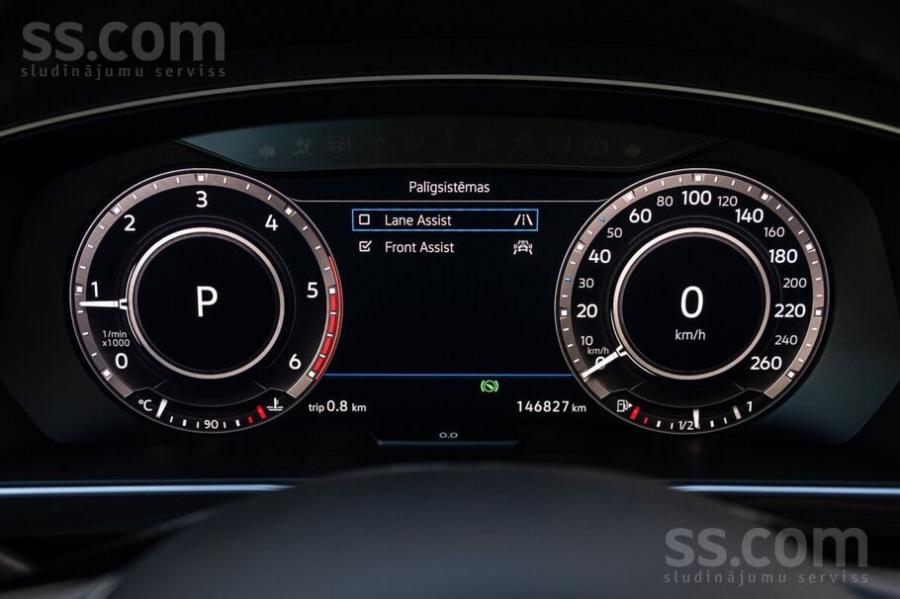 Grey Volkswagen Tiguan 2018 in Riga, with an engine capacity of 2.00 L and mileage of 147 thousand km for 20950 €, photo 27 on AUTOMOTO.COM.LV