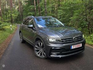 Pelēks Volkswagen Tiguan 2018 Viļņa, ar dzinēja tilpumu 1.97 L un nobraukumu 295 tūkst. km par 16200 €, foto  vietnē AUTOMOTO.COM.LV