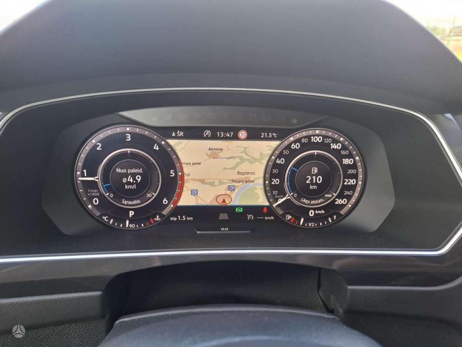 Pelēks Volkswagen Tiguan 2018 Prienai, ar dzinēja tilpumu 2.00 L un nobraukumu 241 tūkst. km par 14150 €, foto 16 vietnē AUTOMOTO.COM.LV