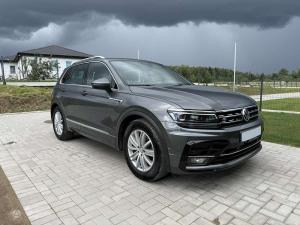 Pelēks Volkswagen Tiguan 2018 Kauņa, ar dzinēja tilpumu 1.97 L un nobraukumu 115 tūkst. km par 23999 €, foto  vietnē AUTOMOTO.COM.LV