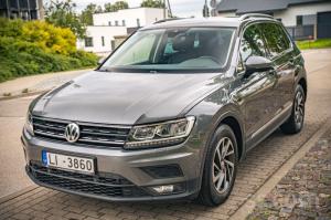 Grey Volkswagen Tiguan 2018 in Riga, with an engine capacity of 1.40 L and mileage of 176 thousand km for 14990 €, photo 1 on AUTOMOTO.COM.LV