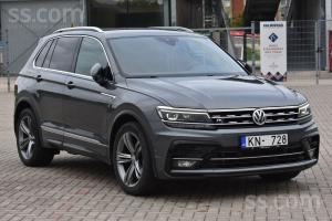 Grey Volkswagen Tiguan 2018 in Valmiera, with an engine capacity of 2.00 L and mileage of 232 thousand km for 18500 €, photo  on AUTOMOTO.COM.LV