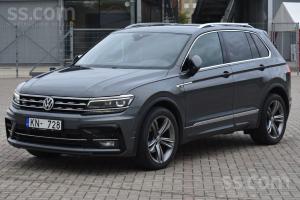 Grey Volkswagen Tiguan 2018 in Valmiera, with an engine capacity of 2.00 L and mileage of 232 thousand km for 18500 €, photo 4 on AUTOMOTO.COM.LV