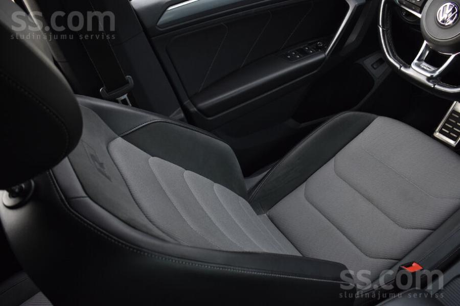 Grey Volkswagen Tiguan 2018 in Valmiera, with an engine capacity of 2.00 L and mileage of 232 thousand km for 18500 €, photo 9 on AUTOMOTO.COM.LV