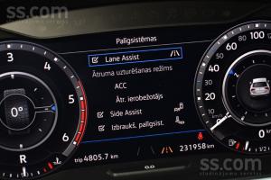 Grey Volkswagen Tiguan 2018 in Valmiera, with an engine capacity of 2.00 L and mileage of 232 thousand km for 18500 €, photo 20 on AUTOMOTO.COM.LV