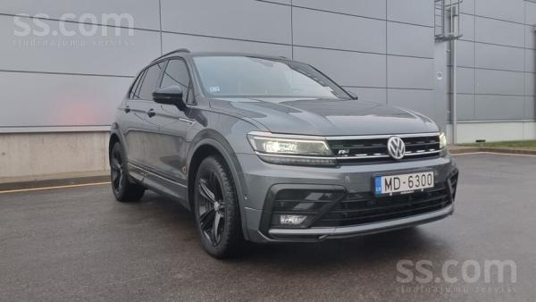 Grey Volkswagen Tiguan 2019 in Riga, with an engine capacity of 2.00 L and mileage of 67 thousand km for 27500 €, photo 1 on AUTOMOTO.COM.LV
