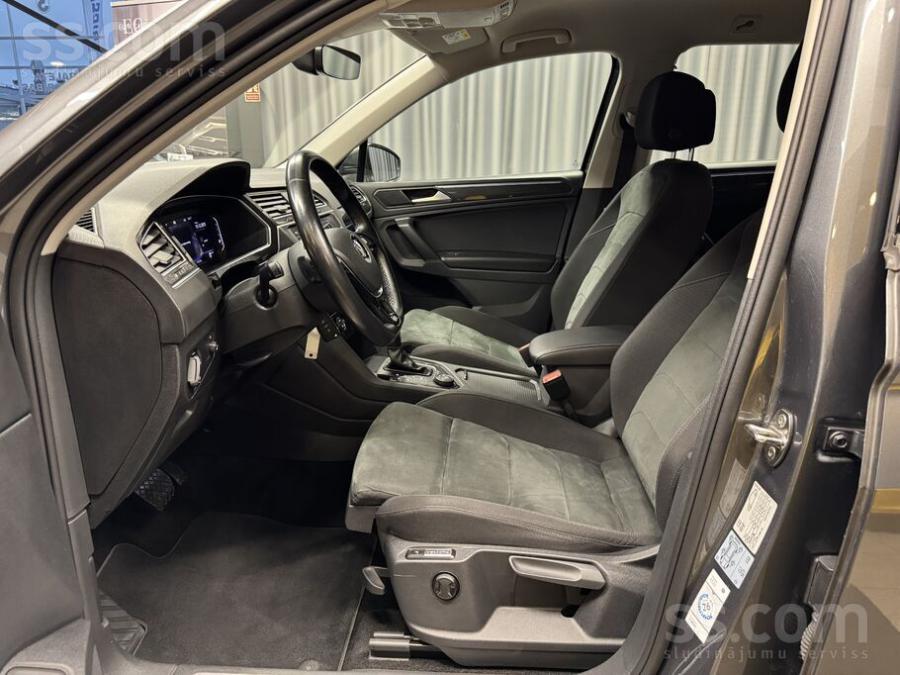 Pelēks Volkswagen Tiguan 2019 Rīga, ar dzinēja tilpumu 2.00 L un nobraukumu 178 tūkst. km par 19990 €, foto 10 vietnē AUTOMOTO.COM.LV