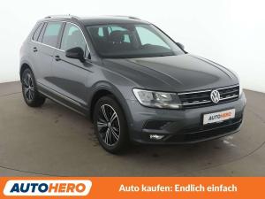 Pelēks Volkswagen Tiguan 2019 Kauņa, ar dzinēja tilpumu 2.00 L un nobraukumu 93 tūkst. km par 26695 €, foto 8 vietnē AUTOMOTO.COM.LV