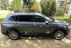 Grey Volkswagen Tiguan 2019 in Vilnius, with an engine capacity of 2.00 L and mileage of 72 thousand km for 15900 €, photo 5 on AUTOMOTO.COM.LV