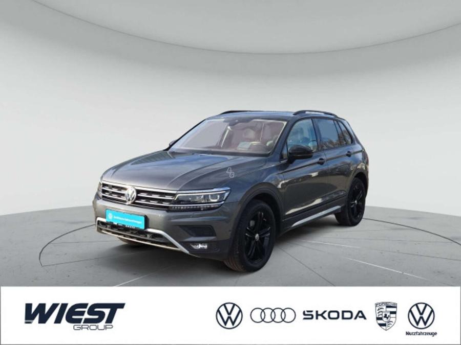 Pelēks Volkswagen Tiguan 2019 Kauņa, ar dzinēja tilpumu 2.00 L un nobraukumu 60 tūkst. km par 29486 €, foto 1 vietnē AUTOMOTO.COM.LV