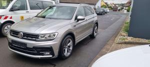 Pelēks Volkswagen Tiguan 2019 Kauņa, ar dzinēja tilpumu 2.00 L un nobraukumu 72 tūkst. km par 29600 €, foto  vietnē AUTOMOTO.COM.LV