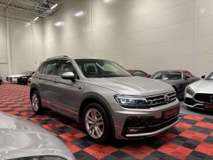 Grey Volkswagen Tiguan 2019 in Vilnius, with an engine capacity of 1.97 L and mileage of 183 thousand km for 21000 €, photo 3 on AUTOMOTO.COM.LV