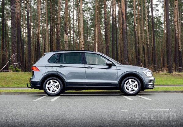 Pelēks Volkswagen Tiguan 2019 Rīga, ar dzinēja tilpumu 2.00 L un nobraukumu 57 tūkst. km par 18190 €, foto 9 vietnē AUTOMOTO.COM.LV