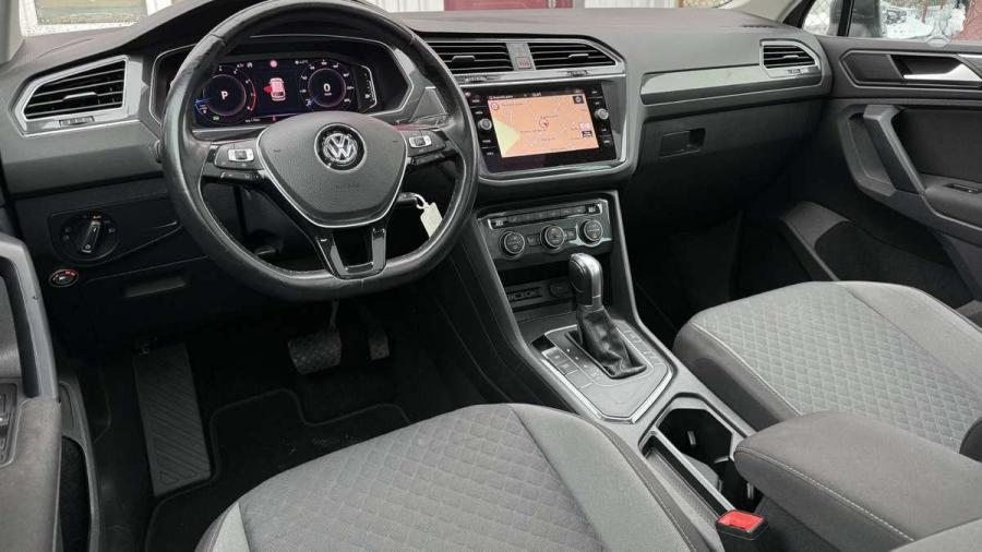 Pelēks Volkswagen Tiguan 2019 Ukmergė, ar dzinēja tilpumu 1.50 L un nobraukumu 202 tūkst. km par 16750 €, foto 11 vietnē AUTOMOTO.COM.LV