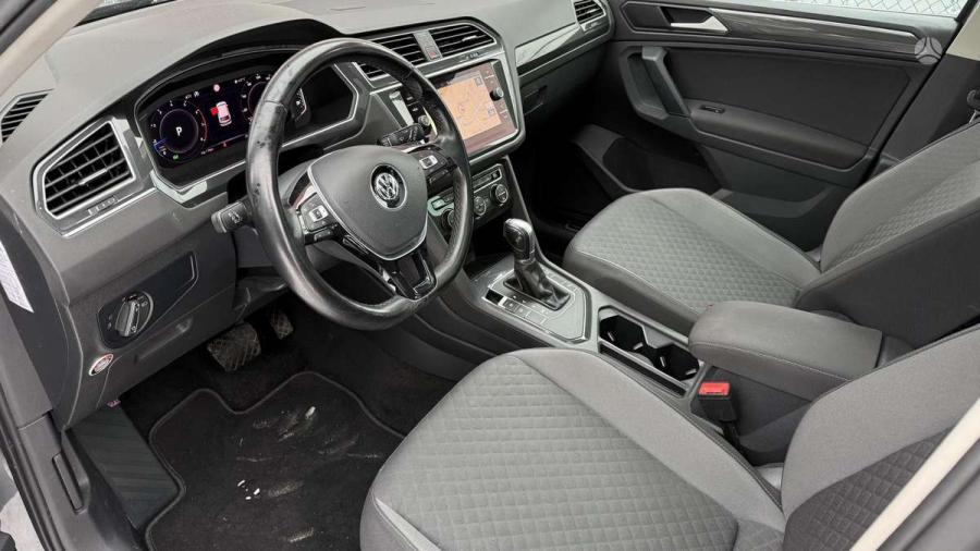 Pelēks Volkswagen Tiguan 2019 Ukmergė, ar dzinēja tilpumu 1.50 L un nobraukumu 202 tūkst. km par 16750 €, foto 16 vietnē AUTOMOTO.COM.LV