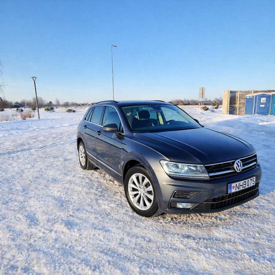 Grey Volkswagen Tiguan 2019 in Kaunas, with an engine capacity of 1.97 L and mileage of 229 thousand km for 16000 €, photo 2 on AUTOMOTO.COM.LV