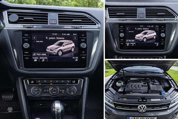 Grey Volkswagen Tiguan 2019 in Kaunas, with an engine capacity of 1.97 L and mileage of 229 thousand km for 16000 €, photo 6 on AUTOMOTO.COM.LV