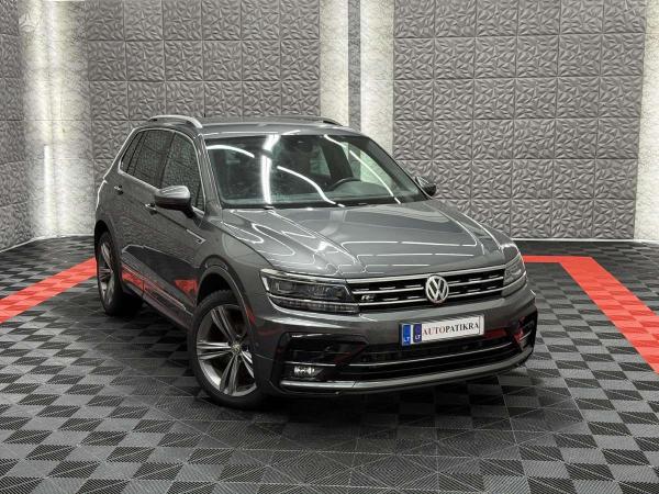 Pelēks Volkswagen Tiguan 2019 Kauņa, ar dzinēja tilpumu 1.97 L un nobraukumu 142 tūkst. km par 22800 €, foto 1 vietnē AUTOMOTO.COM.LV