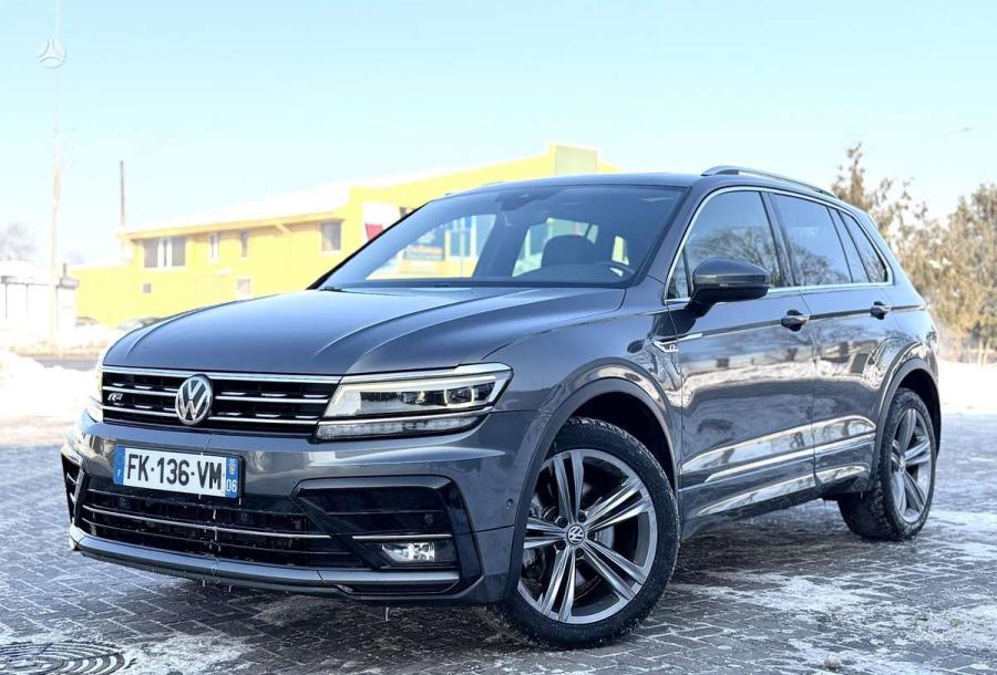Pelēks Volkswagen Tiguan 2019 Tauragė, ar dzinēja tilpumu 1.97 L un nobraukumu 228 tūkst. km par 18700 €, foto 2 vietnē AUTOMOTO.COM.LV