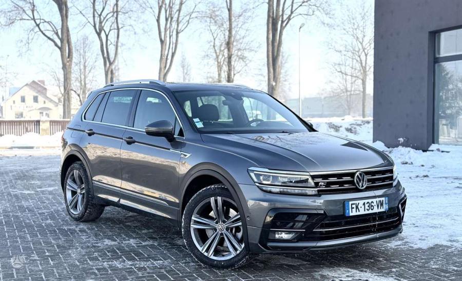 Pelēks Volkswagen Tiguan 2019 Tauragė, ar dzinēja tilpumu 1.97 L un nobraukumu 228 tūkst. km par 18700 €, foto 5 vietnē AUTOMOTO.COM.LV