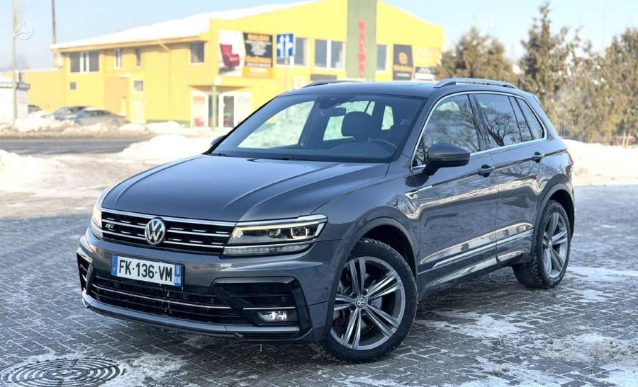 Pelēks Volkswagen Tiguan 2019 Tauragė, ar dzinēja tilpumu 1.97 L un nobraukumu 228 tūkst. km par 18700 €, foto 7 vietnē AUTOMOTO.COM.LV