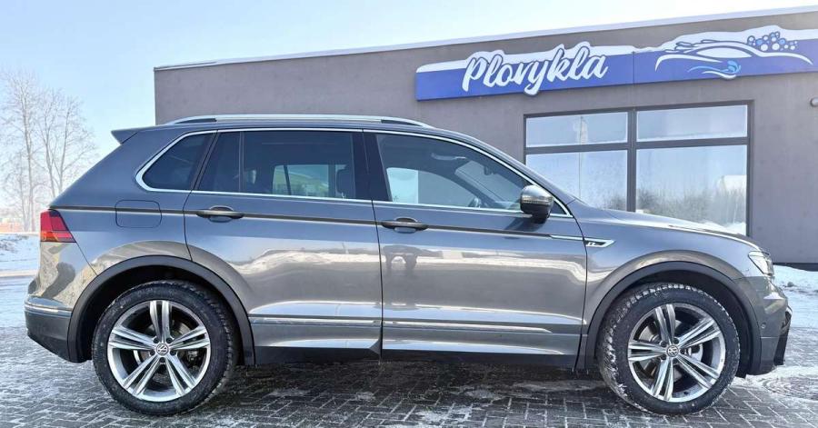 Pelēks Volkswagen Tiguan 2019 Tauragė, ar dzinēja tilpumu 1.97 L un nobraukumu 228 tūkst. km par 18700 €, foto 13 vietnē AUTOMOTO.COM.LV