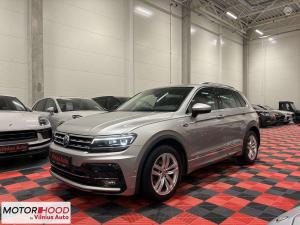 Grey Volkswagen Tiguan 2019 in Vilnius, with an engine capacity of 1.97 L and mileage of 183 thousand km for 20000 €, photo  on AUTOMOTO.COM.LV