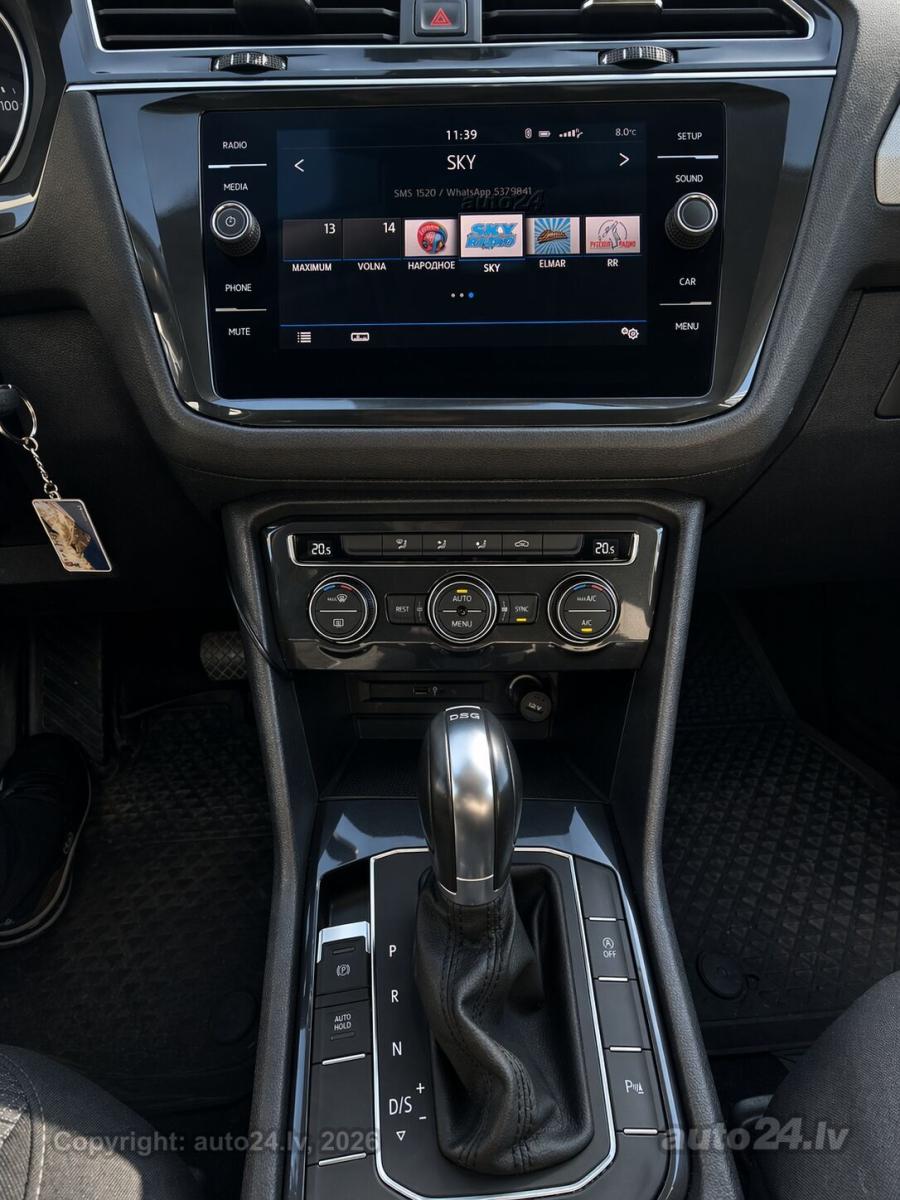 Серый Фольксваген Тигуан 2019 в Таллин, объемом двигателя 2.00 л и пробегом 95 тыс. км за 18500 €, фото 6 на AUTOMOTO.COM.LV