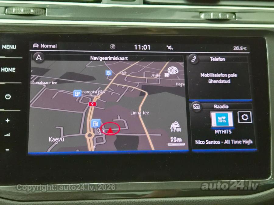 Pelēks Volkswagen Tiguan 2019 Hāpsalu, ar dzinēja tilpumu 2.00 L un nobraukumu 84 tūkst. km par 21999 €, foto 16 vietnē AUTOMOTO.COM.LV