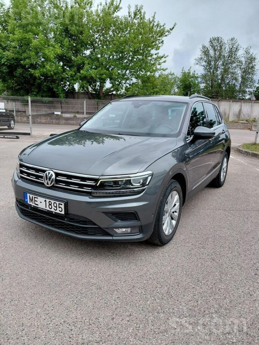 Pelēks Volkswagen Tiguan 2019 Rīga, ar dzinēja tilpumu 2.00 L un nobraukumu 186 tūkst. km par 14500 €, foto 1 vietnē AUTOMOTO.COM.LV