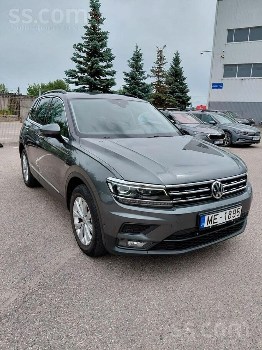 Pelēks Volkswagen Tiguan 2019 Rīga, ar dzinēja tilpumu 2.00 L un nobraukumu 186 tūkst. km par 14500 €, foto 3 vietnē AUTOMOTO.COM.LV