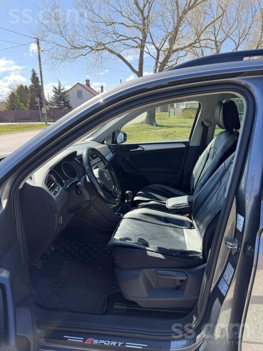 Pelēks Volkswagen Tiguan 2019 Ventspils, ar dzinēja tilpumu 2.00 L un nobraukumu 102 tūkst. km par 18900 €, foto 10 vietnē AUTOMOTO.COM.LV