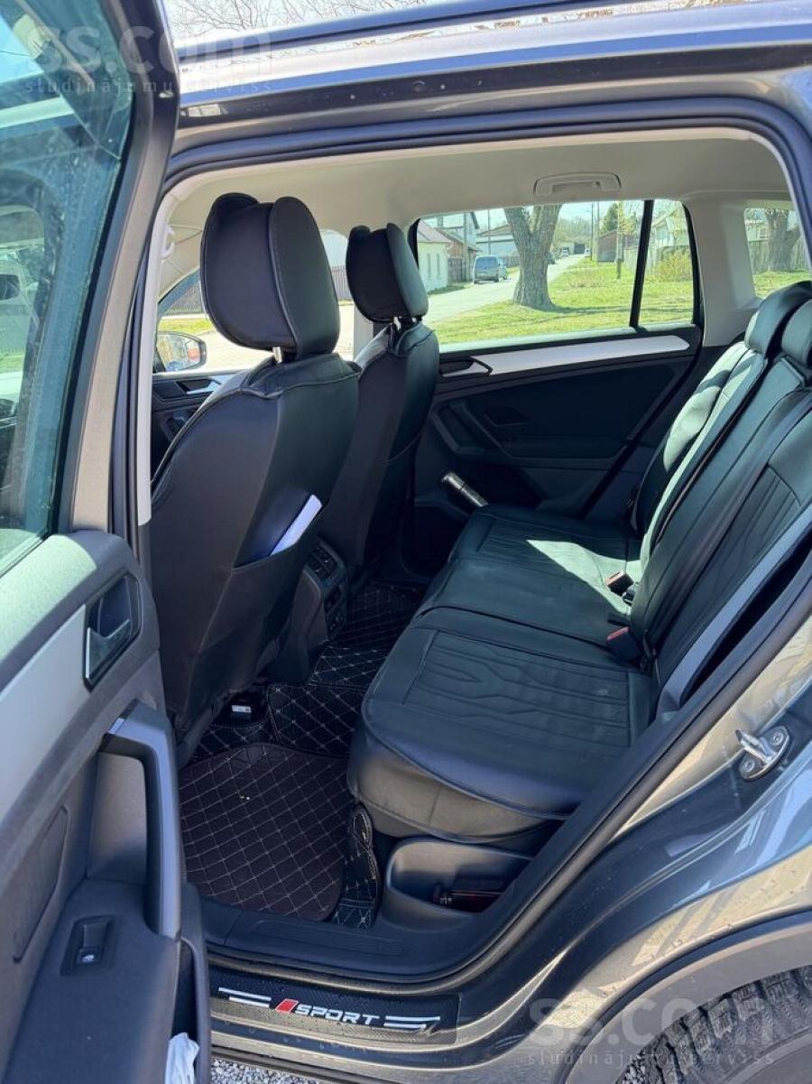Pelēks Volkswagen Tiguan 2019 Ventspils, ar dzinēja tilpumu 2.00 L un nobraukumu 102 tūkst. km par 18900 €, foto 13 vietnē AUTOMOTO.COM.LV