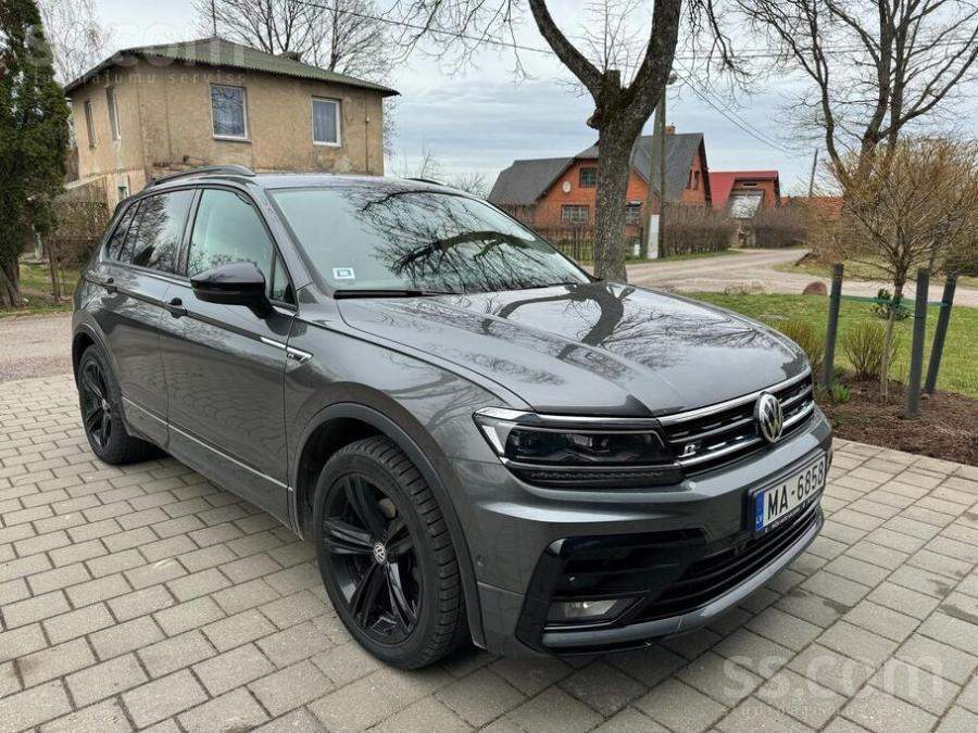 Pelēks Volkswagen Tiguan 2019 Cēsis, ar dzinēja tilpumu 2.00 L un nobraukumu 141 tūkst. km par 24200 €, foto 3 vietnē AUTOMOTO.COM.LV