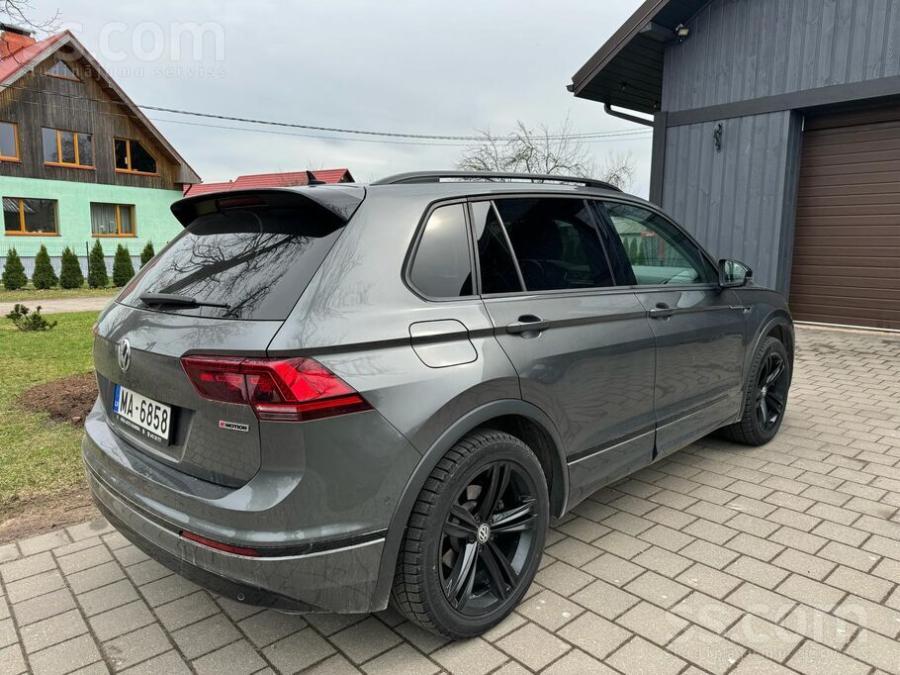 Pelēks Volkswagen Tiguan 2019 Cēsis, ar dzinēja tilpumu 2.00 L un nobraukumu 141 tūkst. km par 24200 €, foto 5 vietnē AUTOMOTO.COM.LV