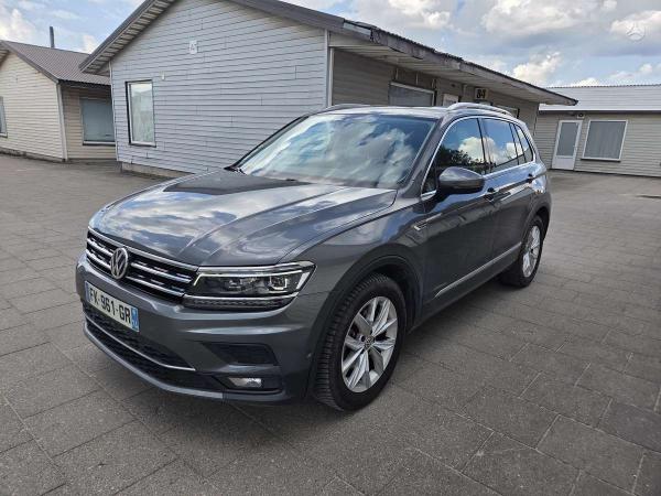 Pelēks Volkswagen Tiguan 2019 Viļņa, ar dzinēja tilpumu 1.97 L un nobraukumu 215 tūkst. km par 16500 €, foto 1 vietnē AUTOMOTO.COM.LV