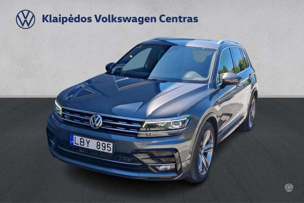Pelēks Volkswagen Tiguan 2019 Klaipėda, ar dzinēja tilpumu 1.97 L un nobraukumu 121 tūkst. km par 23300 €, foto 1 vietnē AUTOMOTO.COM.LV
