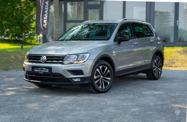 Grey Volkswagen Tiguan 2019 in Vilnius, with an engine capacity of 1.97 L and mileage of 275 thousand km for 14500 €, photo 5 on AUTOMOTO.COM.LV
