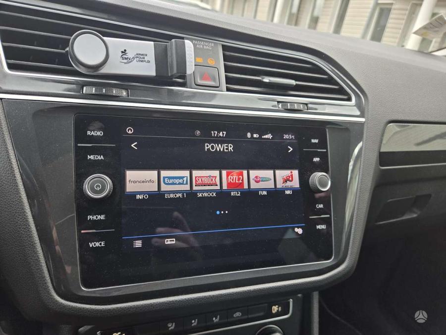 Pelēks Volkswagen Tiguan 2019 Viļņa, ar dzinēja tilpumu 1.97 L un nobraukumu 204 tūkst. km par 16200 €, foto 16 vietnē AUTOMOTO.COM.LV