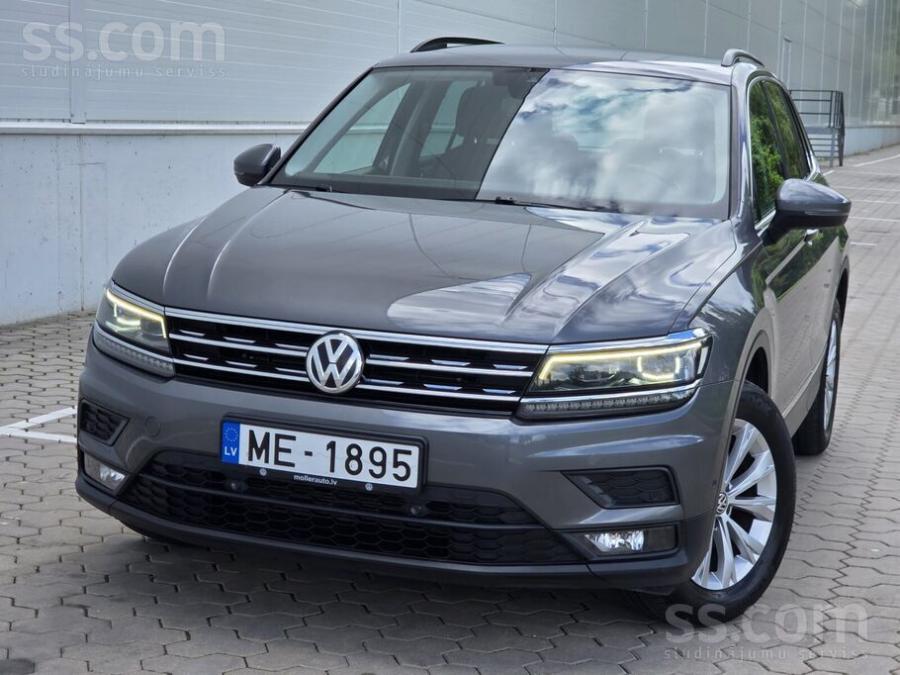 Pelēks Volkswagen Tiguan 2019 Rīga, ar dzinēja tilpumu 2.00 L un nobraukumu 180 tūkst. km par 15990 €, foto 4 vietnē AUTOMOTO.COM.LV