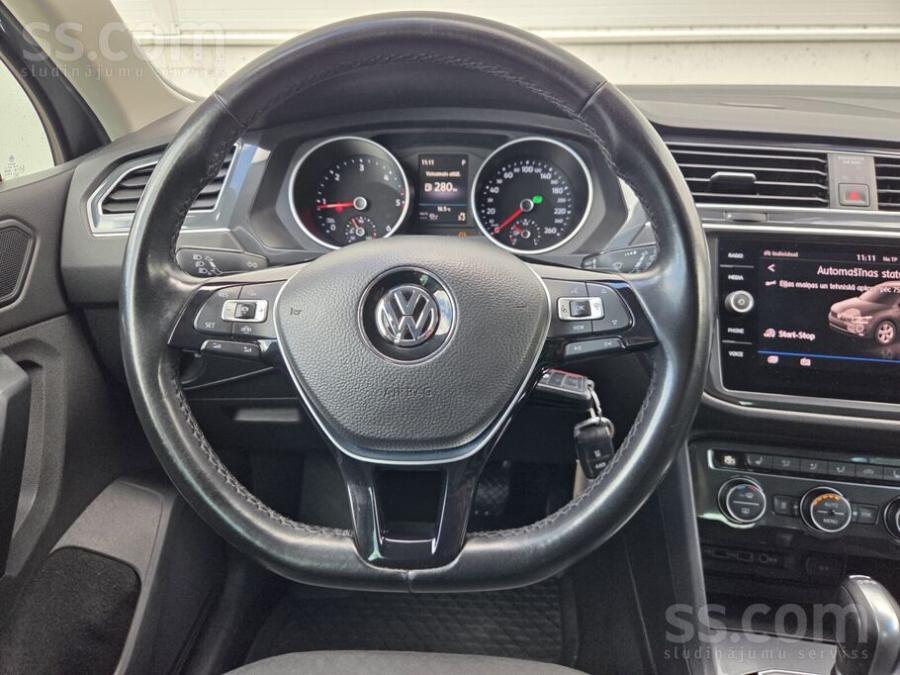 Pelēks Volkswagen Tiguan 2019 Rīga, ar dzinēja tilpumu 2.00 L un nobraukumu 180 tūkst. km par 15990 €, foto 25 vietnē AUTOMOTO.COM.LV