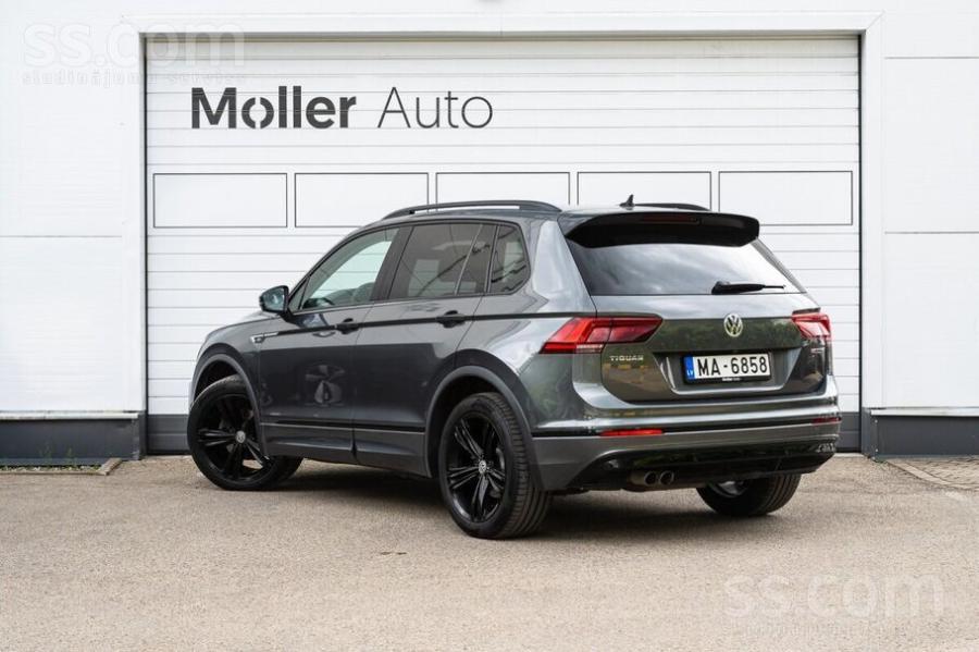 Pelēks Volkswagen Tiguan 2019 Rīga, ar dzinēja tilpumu 2.00 L un nobraukumu 56 tūkst. km par 19950 €, foto 4 vietnē AUTOMOTO.COM.LV