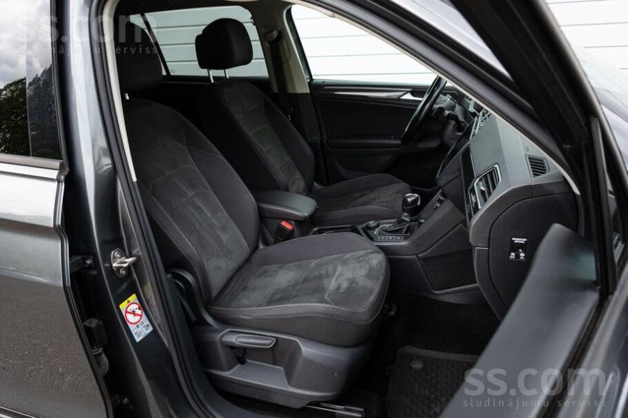 Pelēks Volkswagen Tiguan 2019 Rīga, ar dzinēja tilpumu 2.00 L un nobraukumu 56 tūkst. km par 19950 €, foto 7 vietnē AUTOMOTO.COM.LV