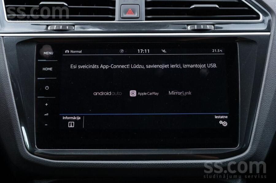 Pelēks Volkswagen Tiguan 2019 Rīga, ar dzinēja tilpumu 2.00 L un nobraukumu 56 tūkst. km par 19950 €, foto 13 vietnē AUTOMOTO.COM.LV