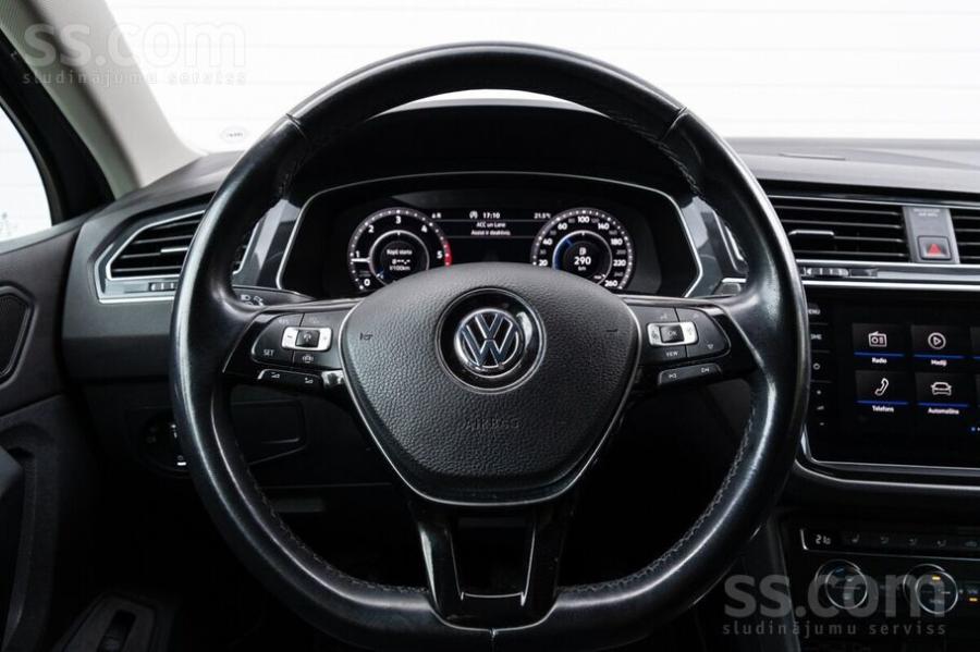 Pelēks Volkswagen Tiguan 2019 Rīga, ar dzinēja tilpumu 2.00 L un nobraukumu 56 tūkst. km par 19950 €, foto 23 vietnē AUTOMOTO.COM.LV