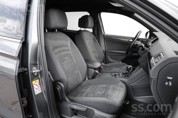 Pelēks Volkswagen Tiguan 2019 Rīga, ar dzinēja tilpumu 2.00 L un nobraukumu 214 tūkst. km par 20850 €, foto 7 vietnē AUTOMOTO.COM.LV