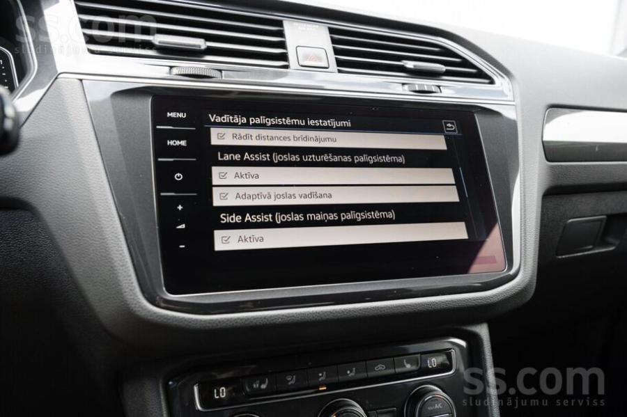 Grey Volkswagen Tiguan 2019 in Riga, with an engine capacity of 2.00 L and mileage of 214 thousand km for 20850 €, photo 26 on AUTOMOTO.COM.LV