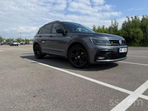 Pelēks Volkswagen Tiguan 2019 Daugavpils, ar dzinēja tilpumu 2.00 L un nobraukumu 159 tūkst. km par 19500 €, foto  vietnē AUTOMOTO.COM.LV