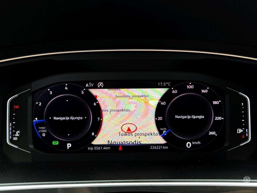 Pelēks Volkswagen Tiguan 2019 Kauņa, ar dzinēja tilpumu 1.50 L un nobraukumu 226 tūkst. km par 15500 €, foto 8 vietnē AUTOMOTO.COM.LV