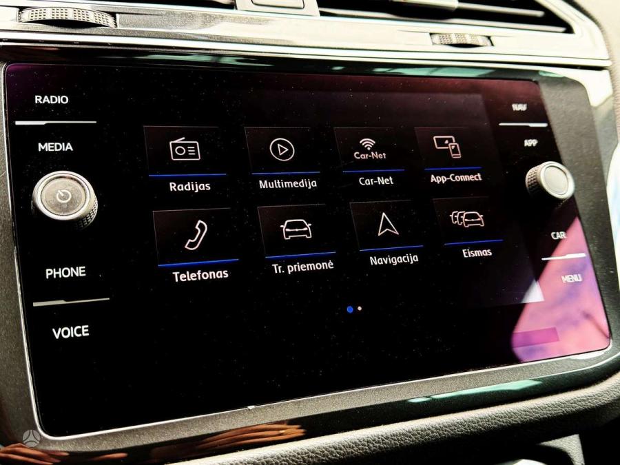 Pelēks Volkswagen Tiguan 2019 Kauņa, ar dzinēja tilpumu 1.50 L un nobraukumu 226 tūkst. km par 15500 €, foto 12 vietnē AUTOMOTO.COM.LV